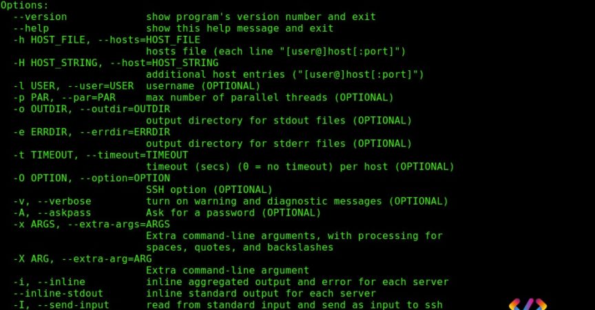 Pssh Execute Ssh Commands On Multiple Systems Using Single Command Isw Blog
